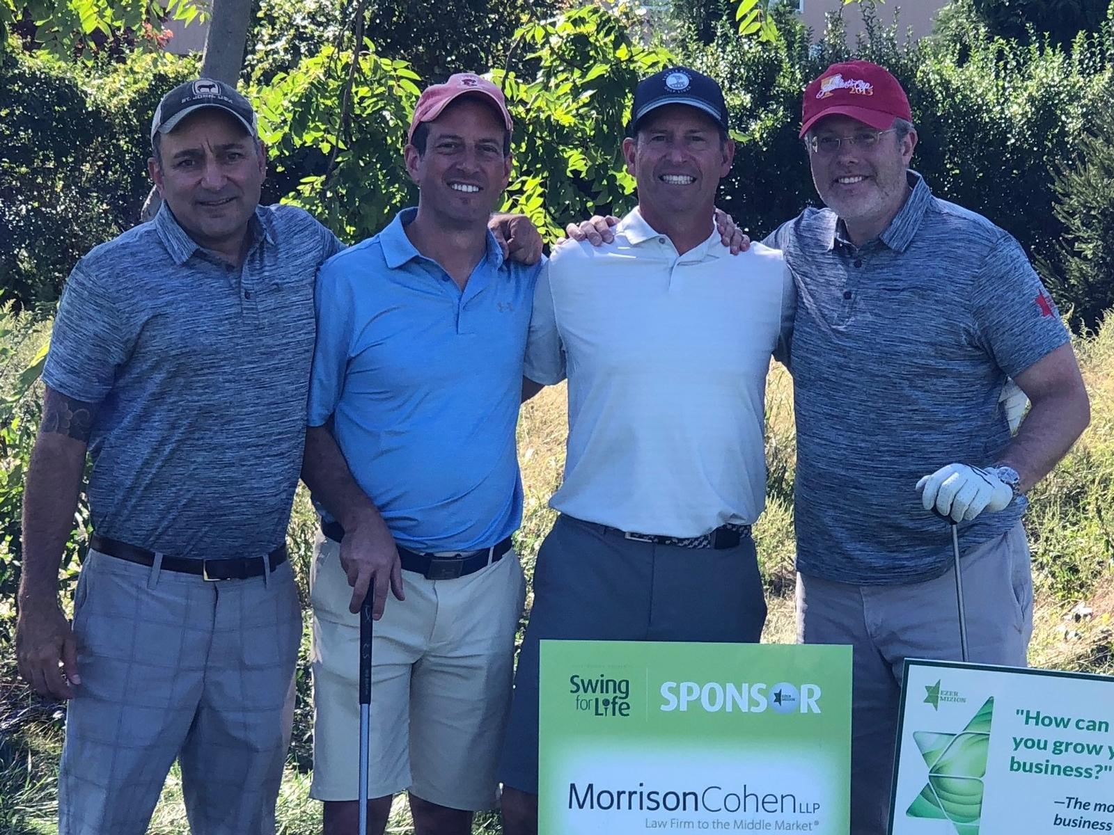 Morrison Cohen LLP | Morrison Cohen Swings for Life at the Ezer Mizion ...